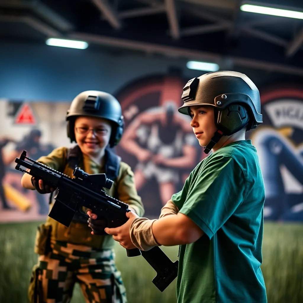 Battlegr Tactical Games – Kids Birthday Party Place in Comstock Park ...