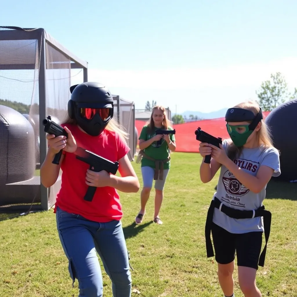 Flashpoint Outdoor Laser Tag Game Zone – Kids Birthday Party Place in ...